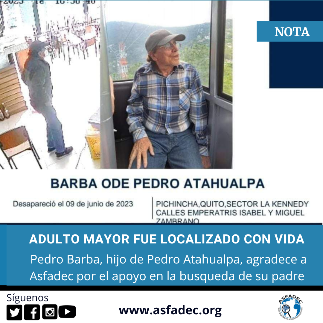 Pedro Barba Estrella, hijo de Pedro Atahualpa Barba, comenta el apoyo ...